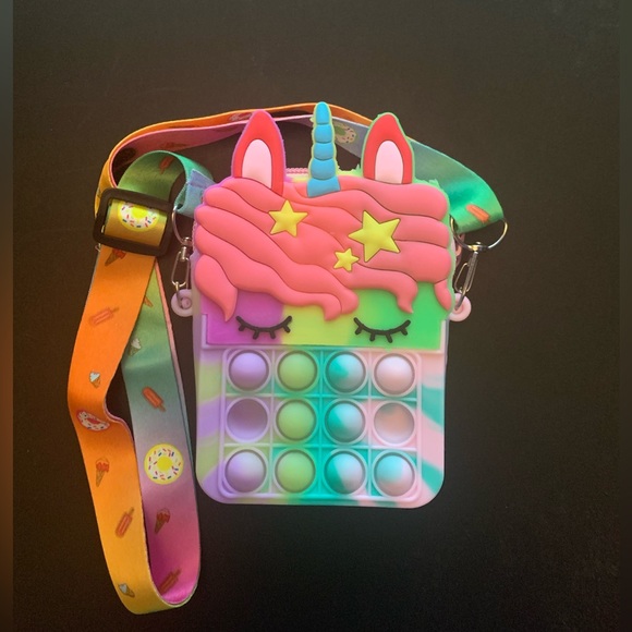 Accessories | My Pretty Unicorn Fidget Purse | Poshmark